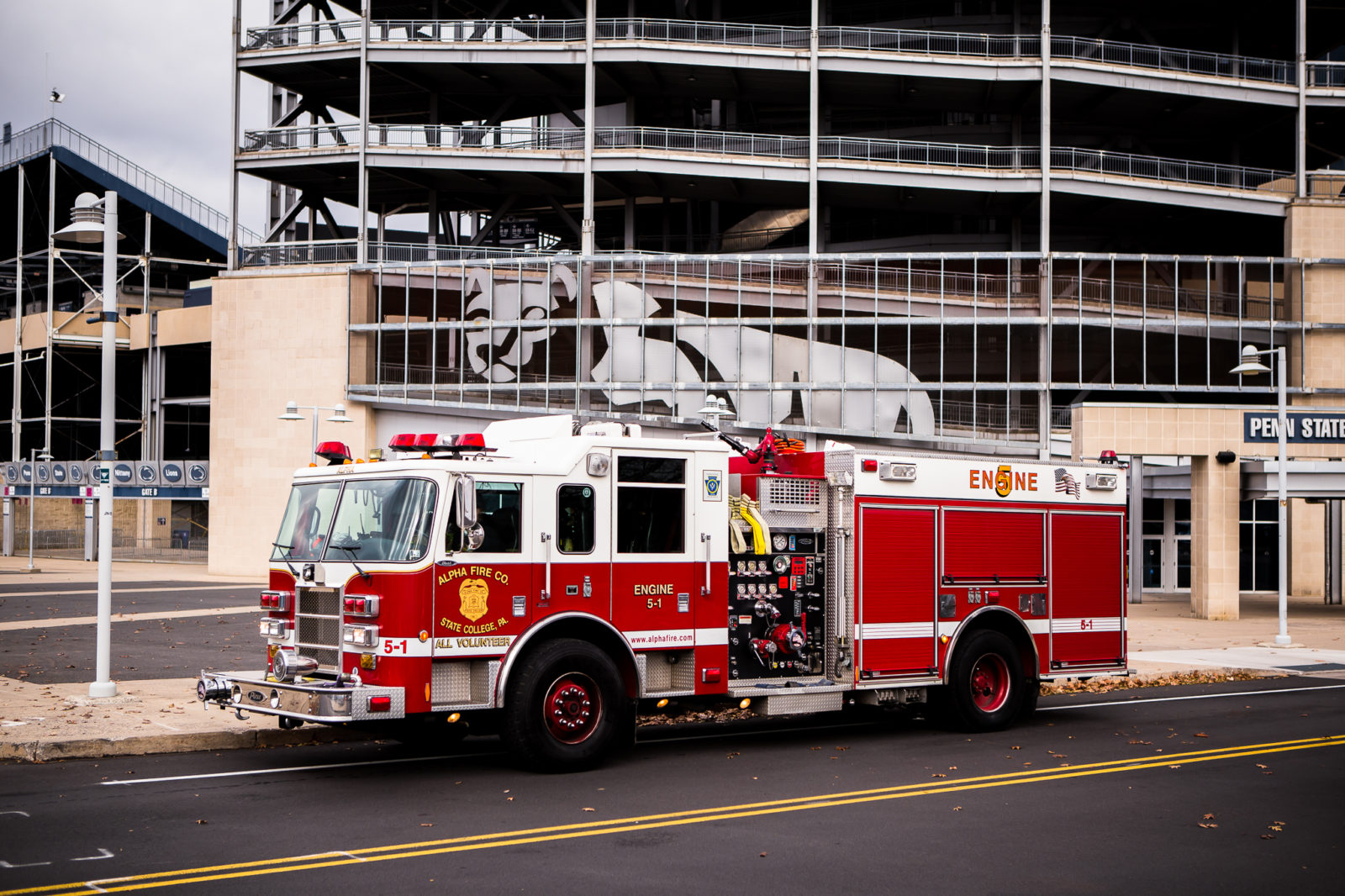 Meet A Fire Engine: Engine 5-1 Of Alpha Fire Company - Alpha Fire Company