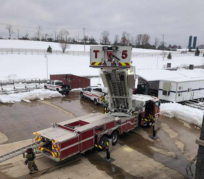 In Cold Weather, Alpha Volunteer Firefighters Fight More Than Just Fire ...